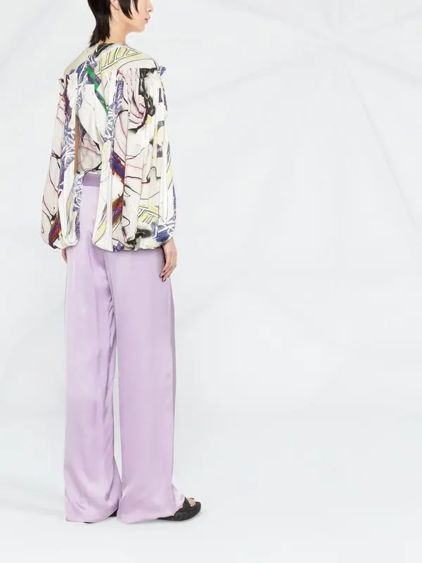 Stella McCartney Abstract Print Blouse