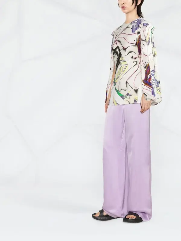 Stella McCartney Abstract Print Blouse