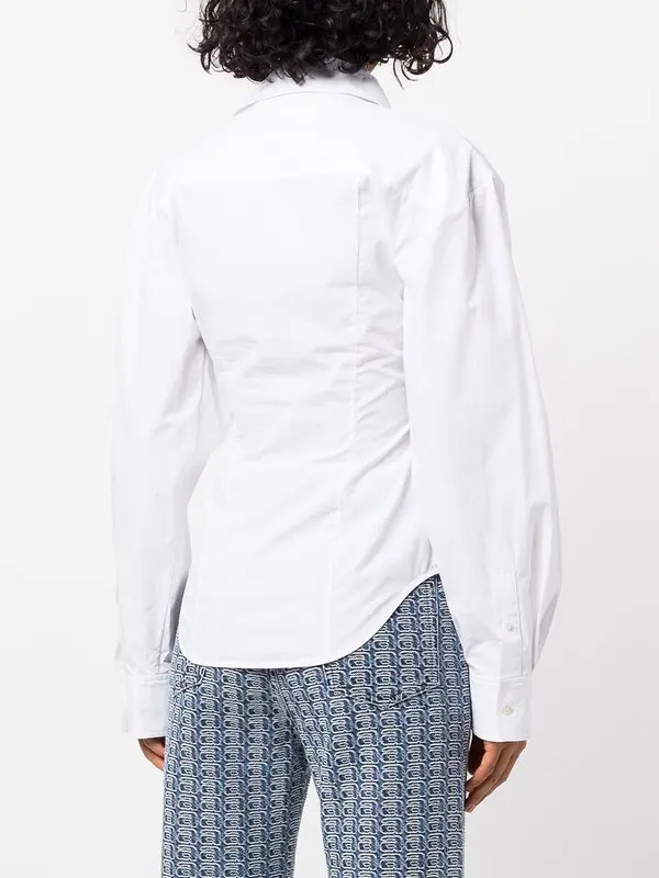 Alexander Wang Twist Front Shirt Dress