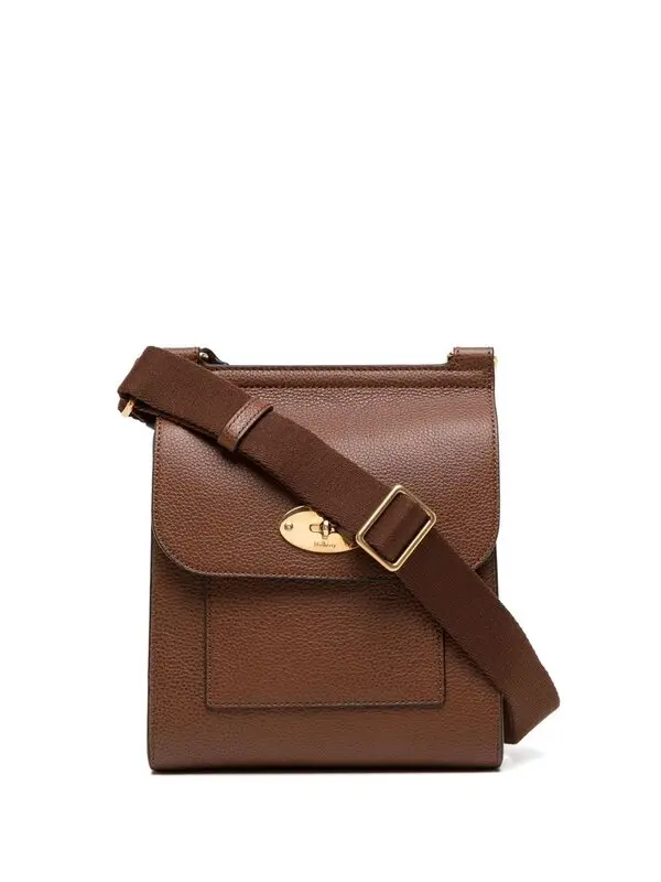 Mulberry Small Antony Leather Crossbody Bag - Brown