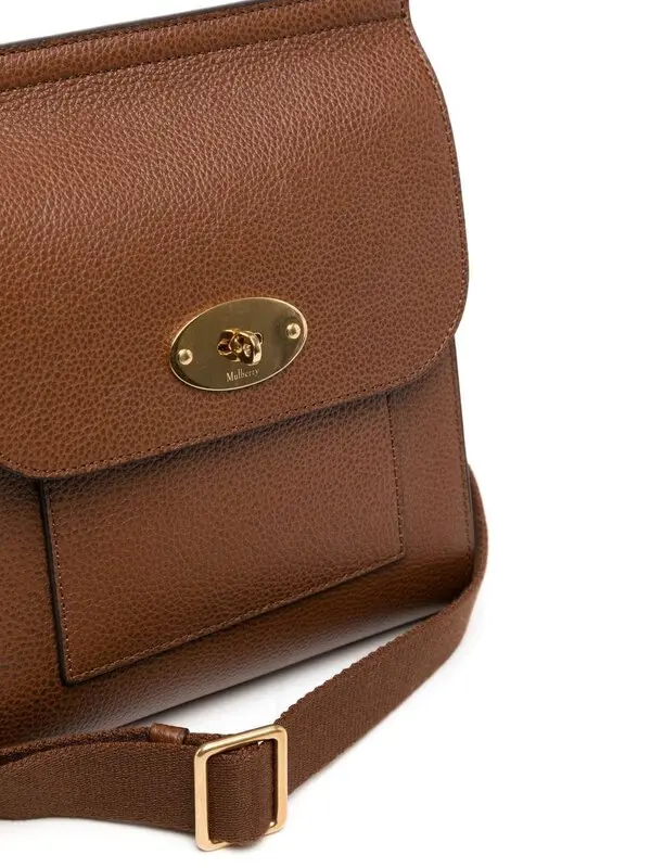 Mulberry Small Antony Leather Crossbody Bag - Brown