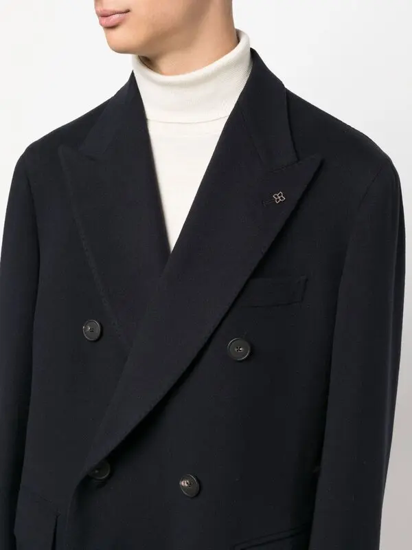 Tagliatore Double-breasted Long Coat