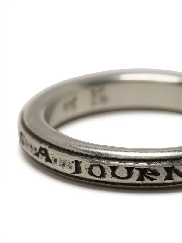 Werkstatt:München Slogan-engraved Ring