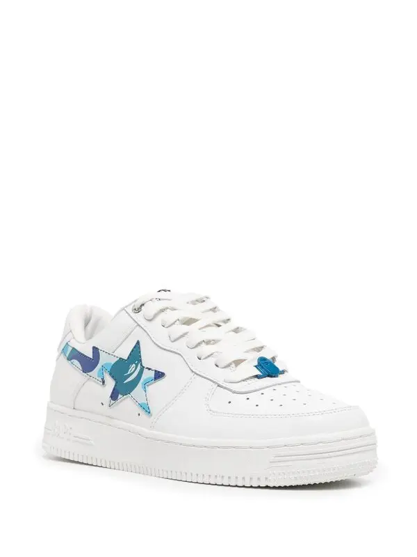 A BATHING APE Sta Low-top Leather Sneakers