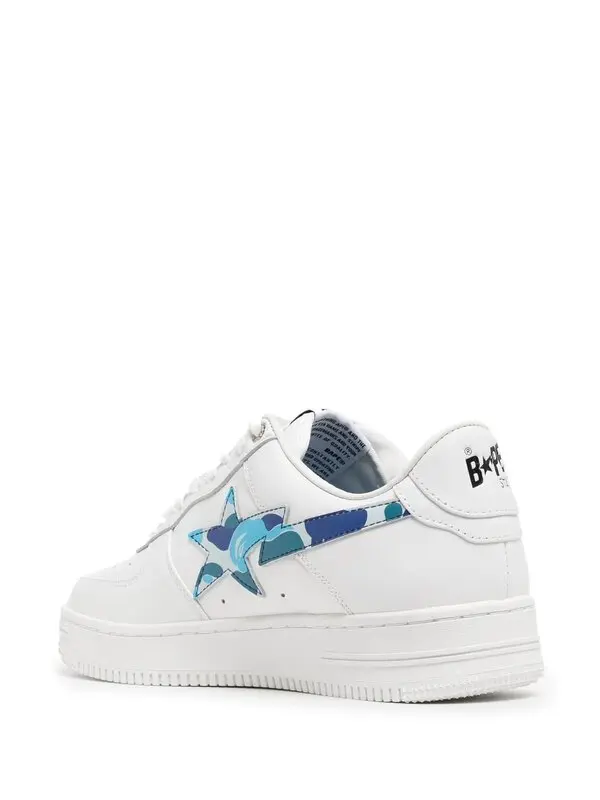 A BATHING APE Sta Low-top Leather Sneakers