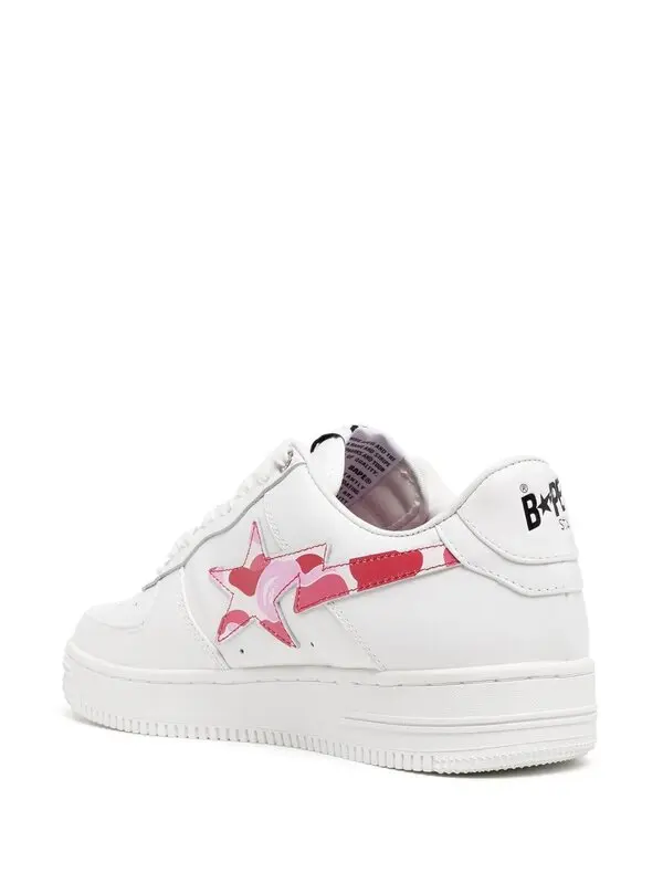 A BATHING APE Sta Low-top Leather Sneakers