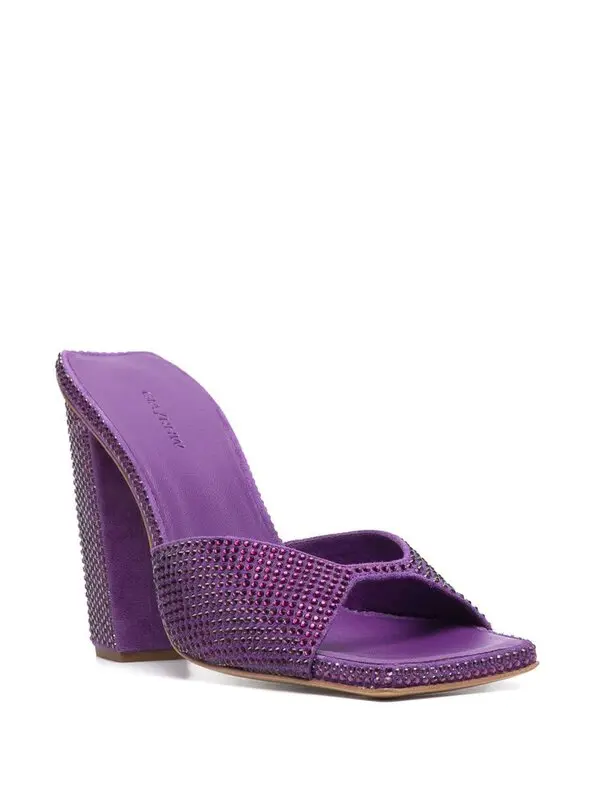 GIABORGHINI Glass-crystal Embellished Sandals