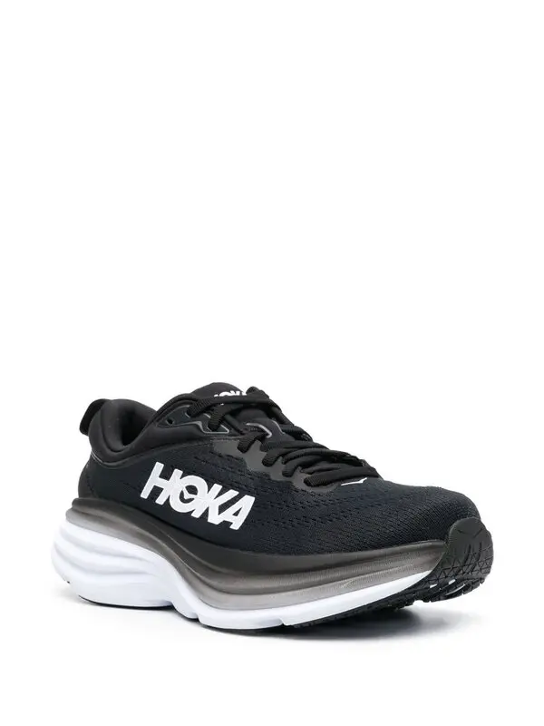 HOKA® Low-top Running Sneakers - Black