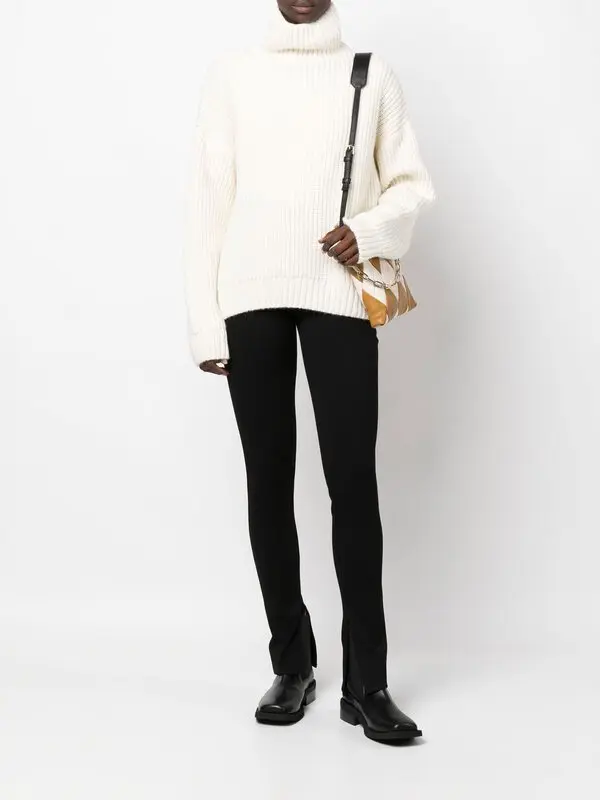 ANINE BING Sydney Funnel-neck Jumper