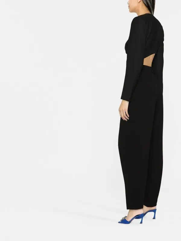 SELF-PORTRAIT High-waist Straight Trousers