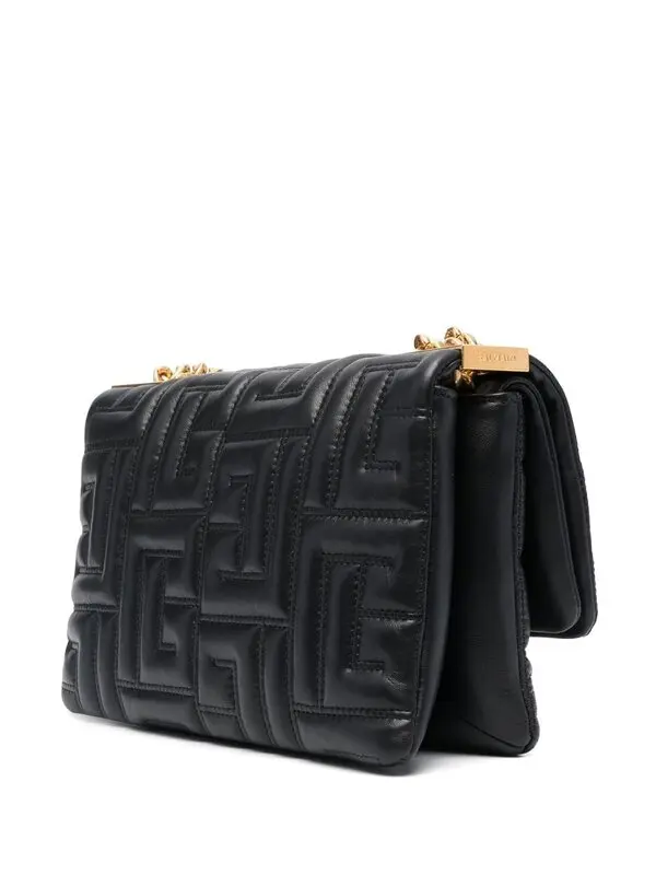 Balmain 1945 Quilted Shoulder Bag