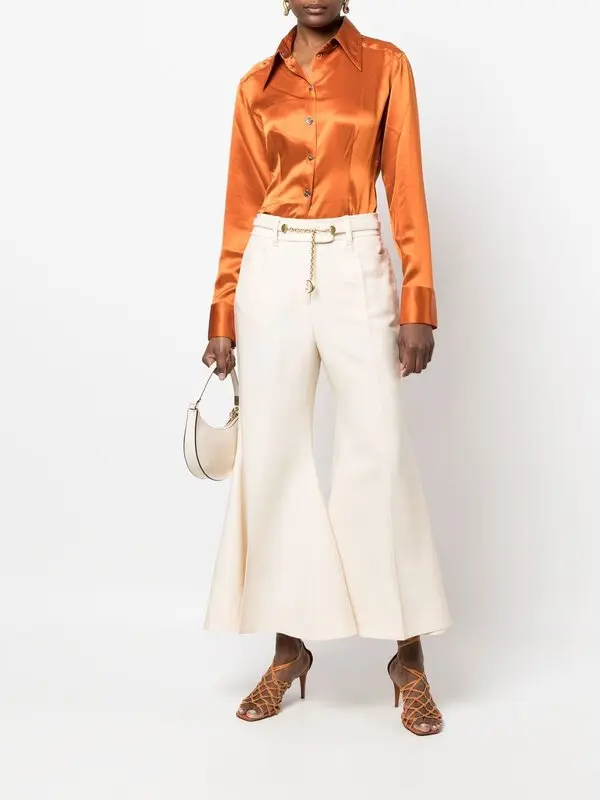 Zimmermann Flared Cropped Trousers