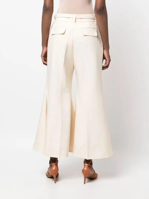 Zimmermann Flared Cropped Trousers