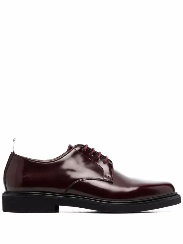 Thom Browne Rwb Tap Derby Shoes - Red