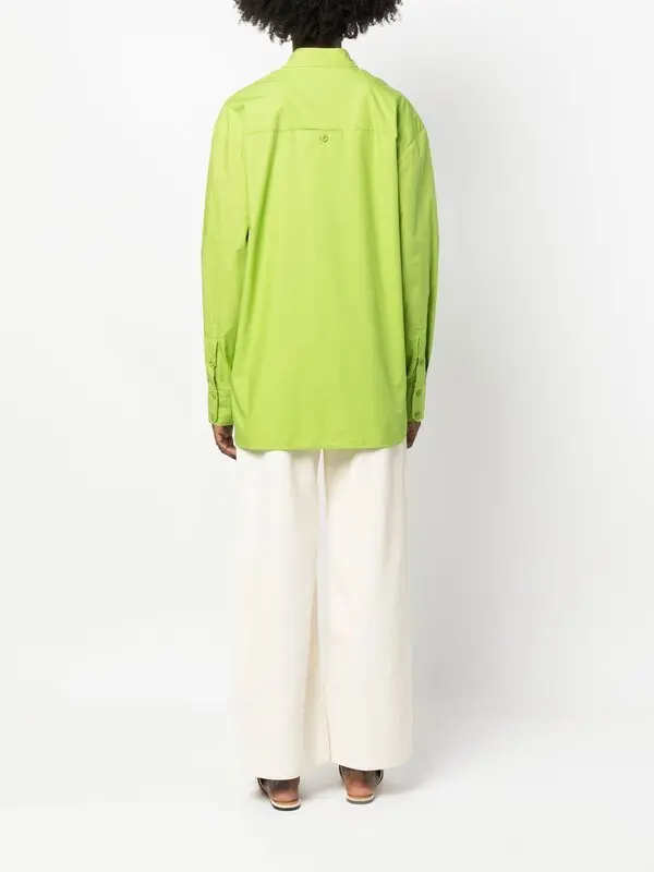 LOW CLASSIC Wrap-around Shirt
