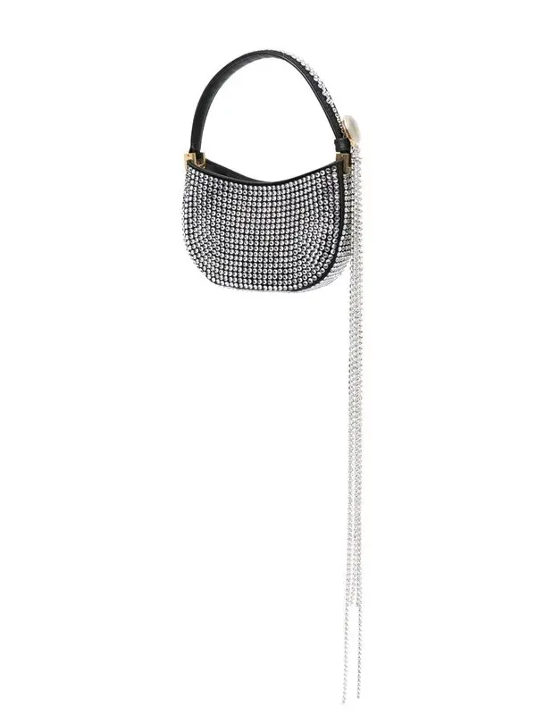 Magda Butrym Crystal-embellished Shoulder Bag - Black