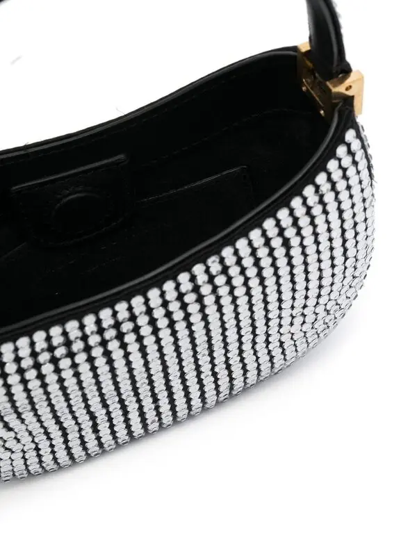 Magda Butrym Crystal-embellished Shoulder Bag - Black