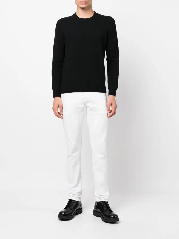 DRUMOHR Crew-neck Wool Jumper - Black