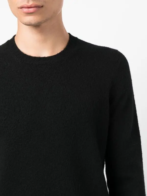 DRUMOHR Crew-neck Wool Jumper - Black