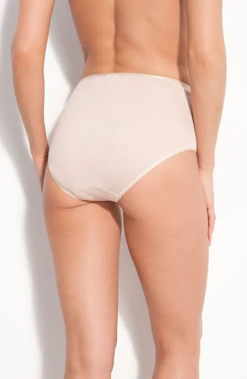Hanro Cotton Seamless Full Briefs - Beige