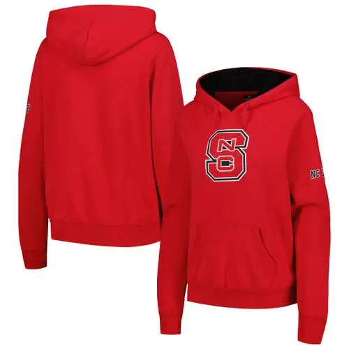 STADIUM ATHLETIC Nc State Wolfpack Big Logo Pullover Hoodie