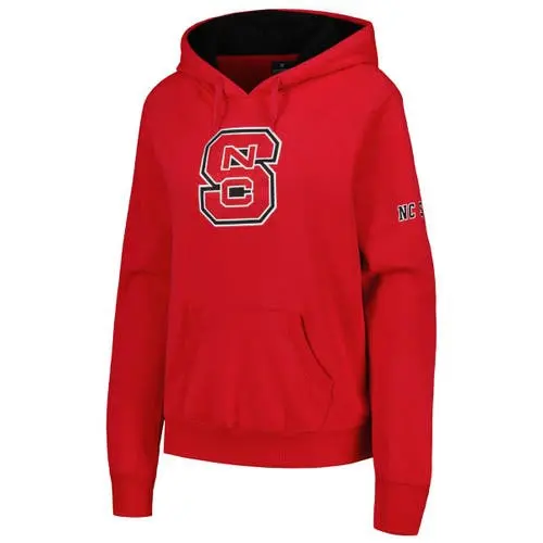 STADIUM ATHLETIC Nc State Wolfpack Big Logo Pullover Hoodie