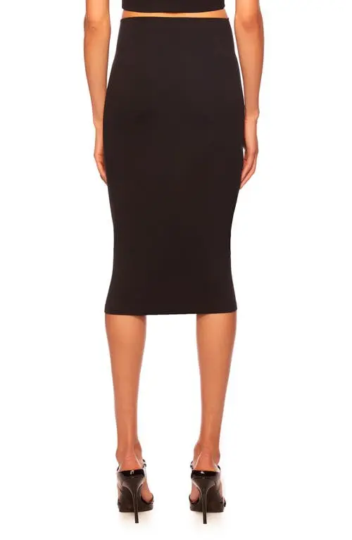 Susana Monaco Slim High Waist Stretch Pencil Skirt