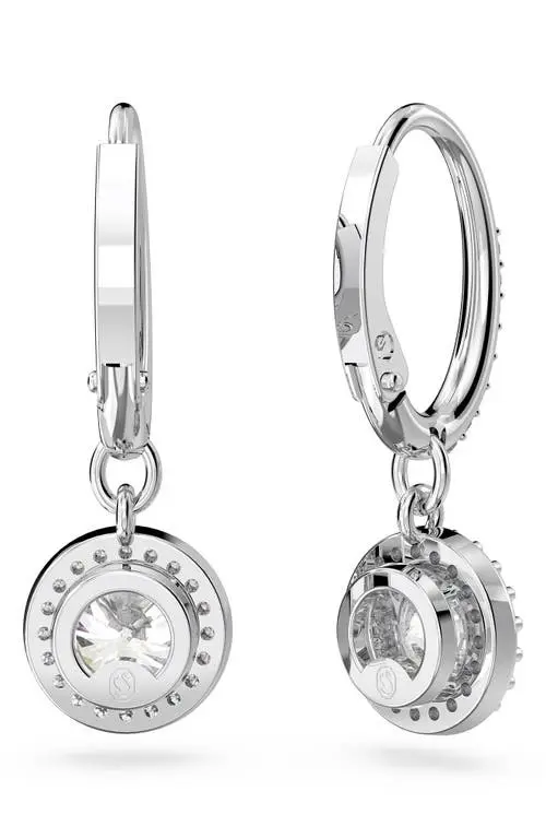 SWAROVSKI Una Drop Earrings - Silver