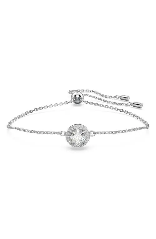 SWAROVSKI Una Slider Bracelet - Silver