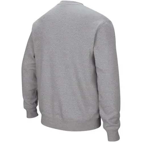 COLOSSEUM Iowa Hawkeyes Arch & Logo Crew Neck Sweatshirt