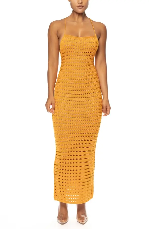 white christmas dresses Rip Curl Sun To Sea Crochet Maxi Dress main image 1