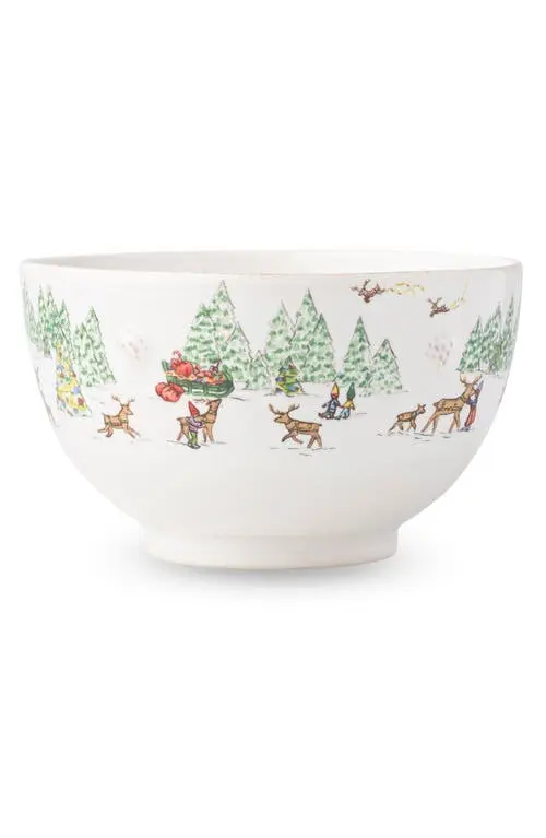 JULISKA Berry & Thread North Pole Cereal/ice Cream Bowl