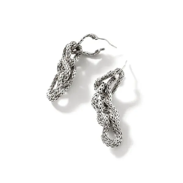 John Hardy Surf Link Earrings