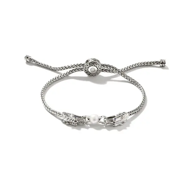 John Hardy Naga Pull Through Bracelet - Silver