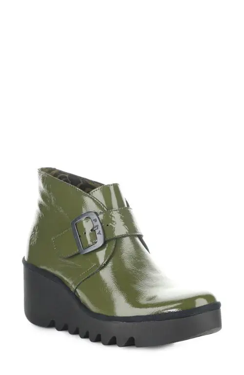 Fly London Birt Wedge Bootie - 013 Sea Kelp