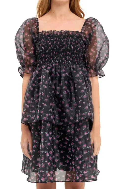 Endless Rose Floral Organza Dress