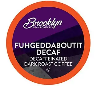BROOKLYN BEAN ROASTERY Brooklyn Beans 40-count Fuhgeddaboutit Decaf Co Ffee Pods - One-color