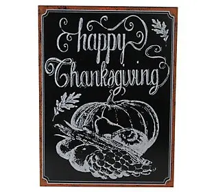 NORTHLIGHT Holiday Themed Chalkboard - One-color