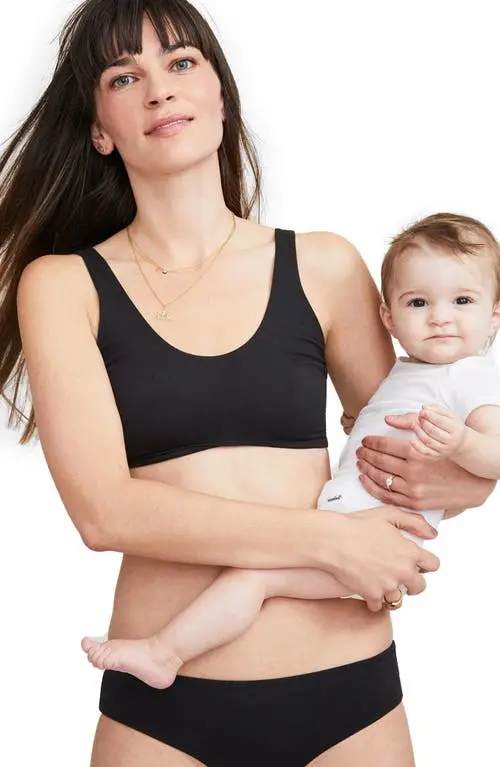 Hatch The Skin To Skin Wireless Nursing Bralette - Black