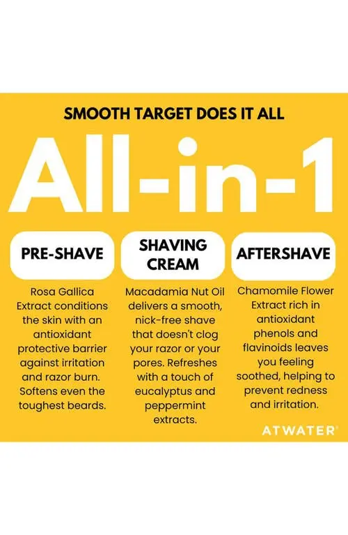 ATWATER Smooth Target Shave Cream