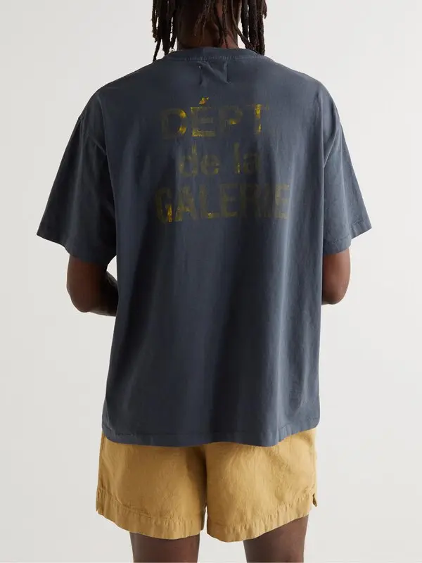 GALLERY DEPT. Logo-print Cotton-jersey T-shirt