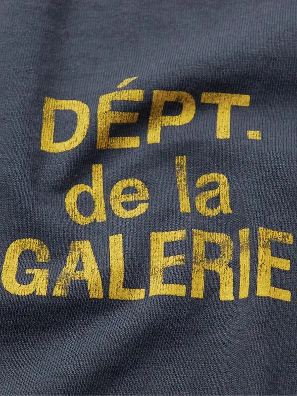 GALLERY DEPT. Logo-print Cotton-jersey T-shirt