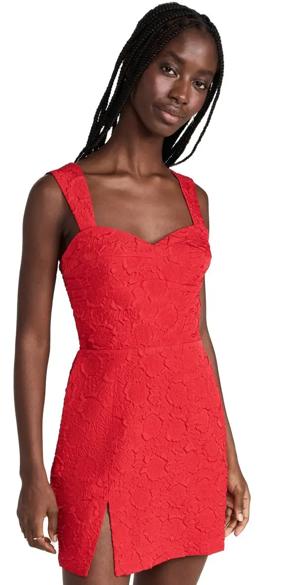 knee length dresses for ladies Augustine Dress | Floral Sequin Mini Dress