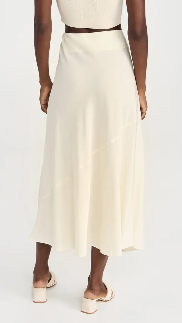 APIECE APART Ami Slip Midi Skirt