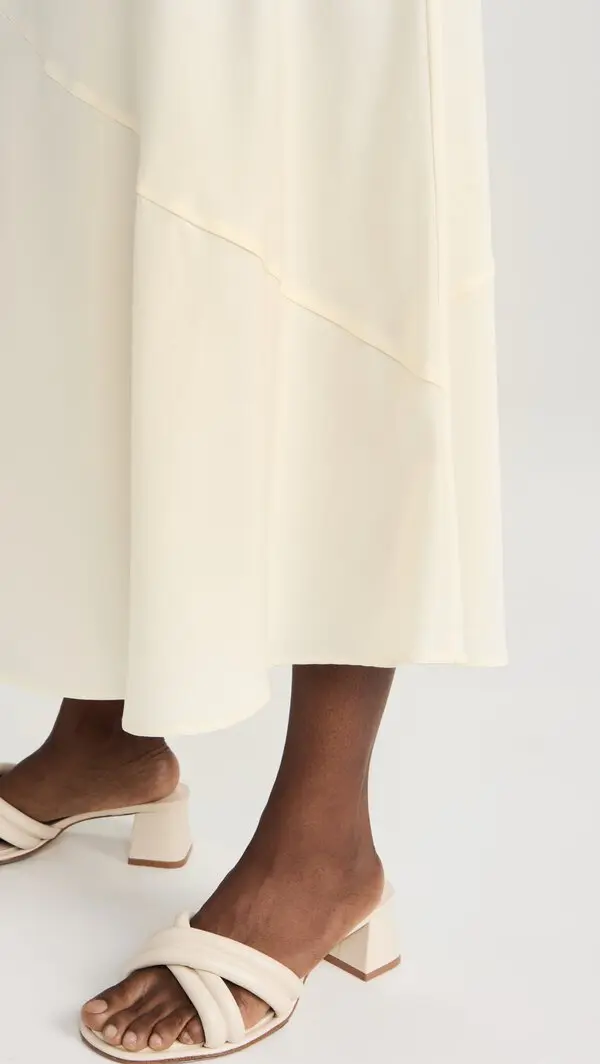APIECE APART Ami Slip Midi Skirt