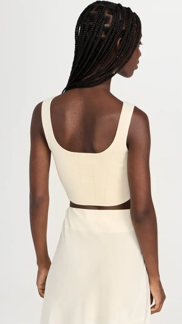 APIECE APART Ilia Crop Top - Cream