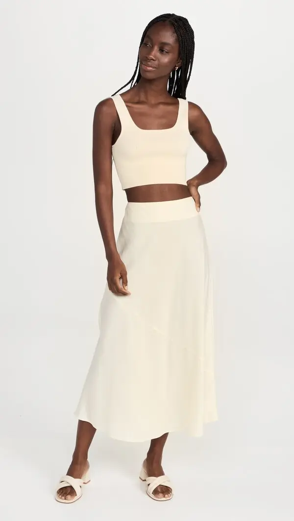 APIECE APART Ilia Crop Top - Cream