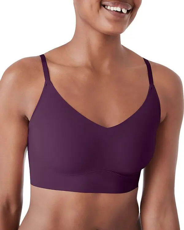 TRUE & CO True Body Lift Triangle Adjustable Strap Bra - Currant