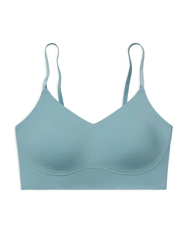TRUE & CO True Body Lift Triangle Adjustable Strap Bra - Storm