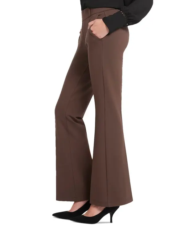 NYDJ Pull On Flare Leg Trousers